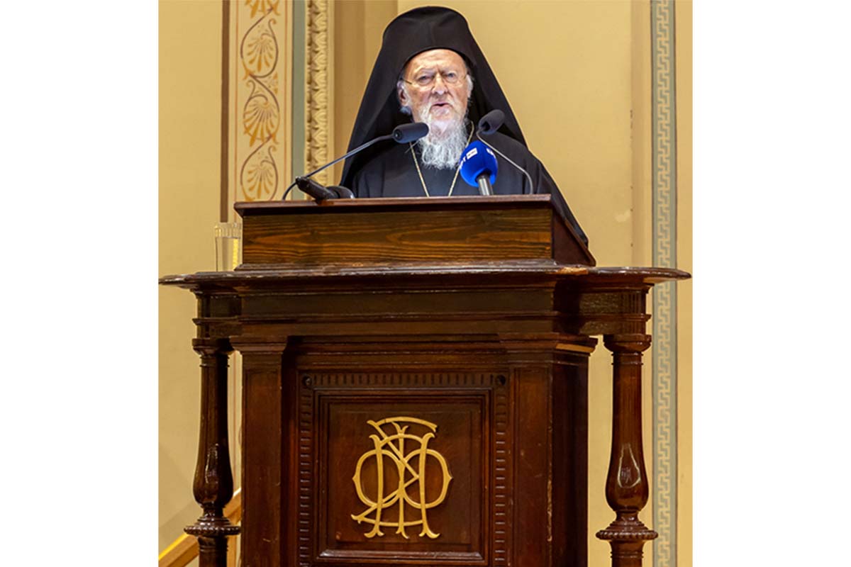 Ομιλία της Α.Θ.Π του Οικουμενικού Πατριάρχη κκ. Βαρθολομαίου (17/04 ...